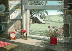 Mel Hunter at the Orange Poppy Art Gallery