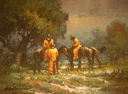 Robert Summers at the Orange Poppy Art Gallery